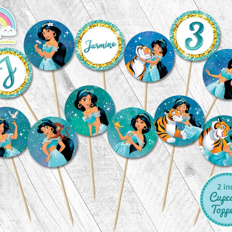 Princess Cake Toppers - Etsy