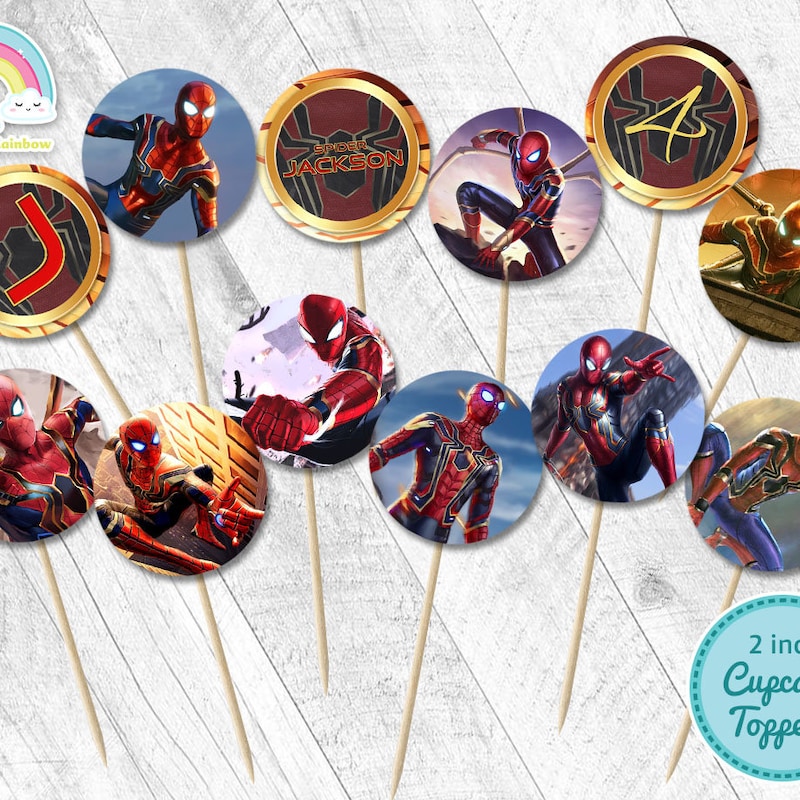 Spiderman Spider Topper - Etsy