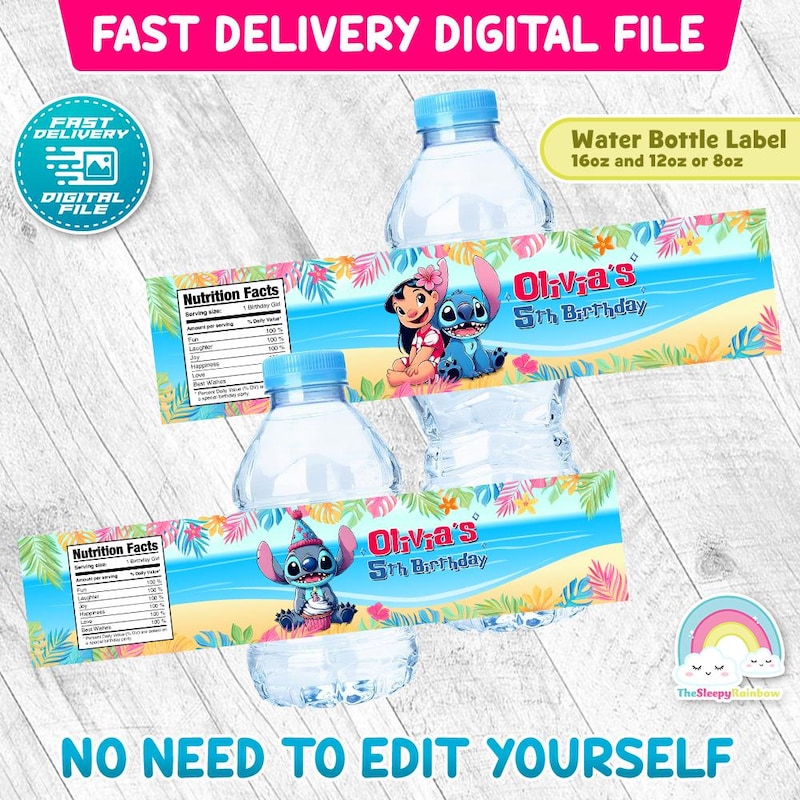 Pink Lilo Stitch Decoration - Etsy