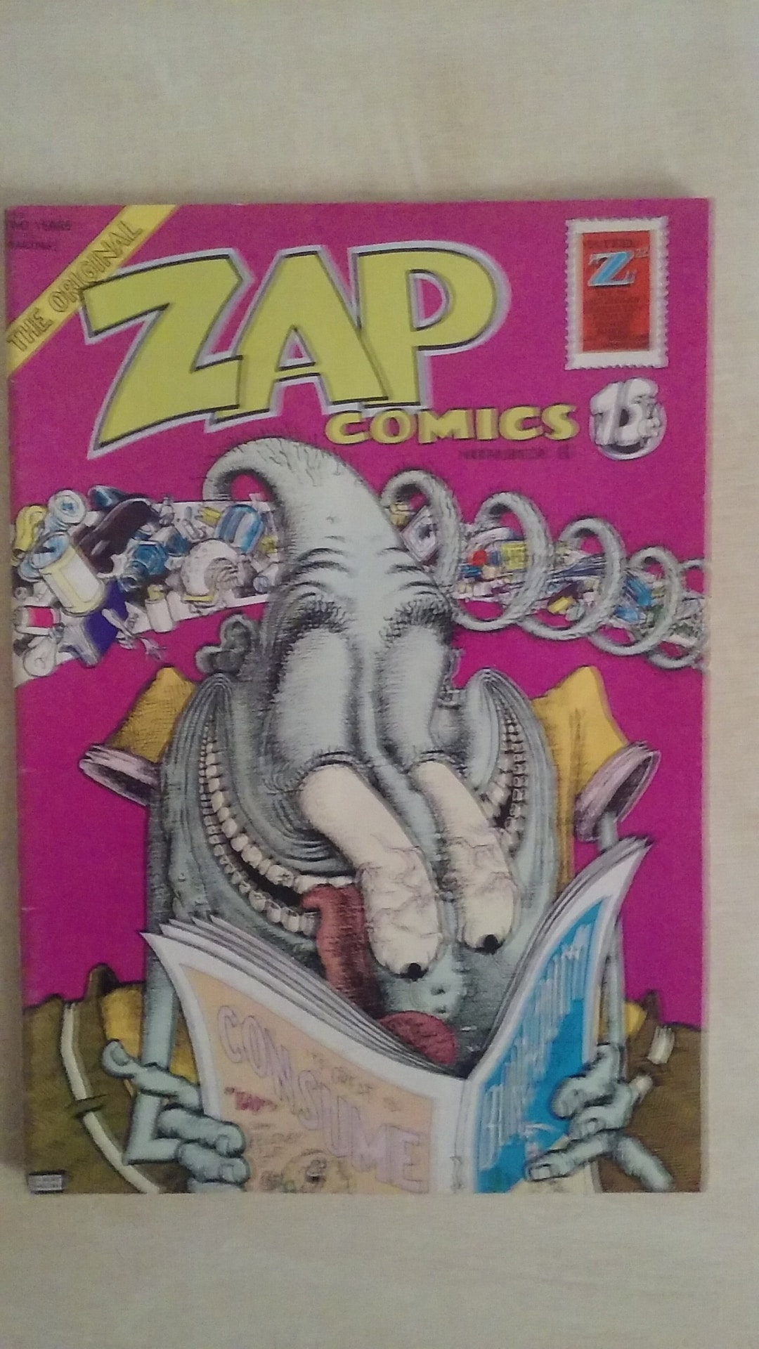 ZAP Comix- Issue #6 - the Original ZAP Comics - With Cover by Gilbert ...