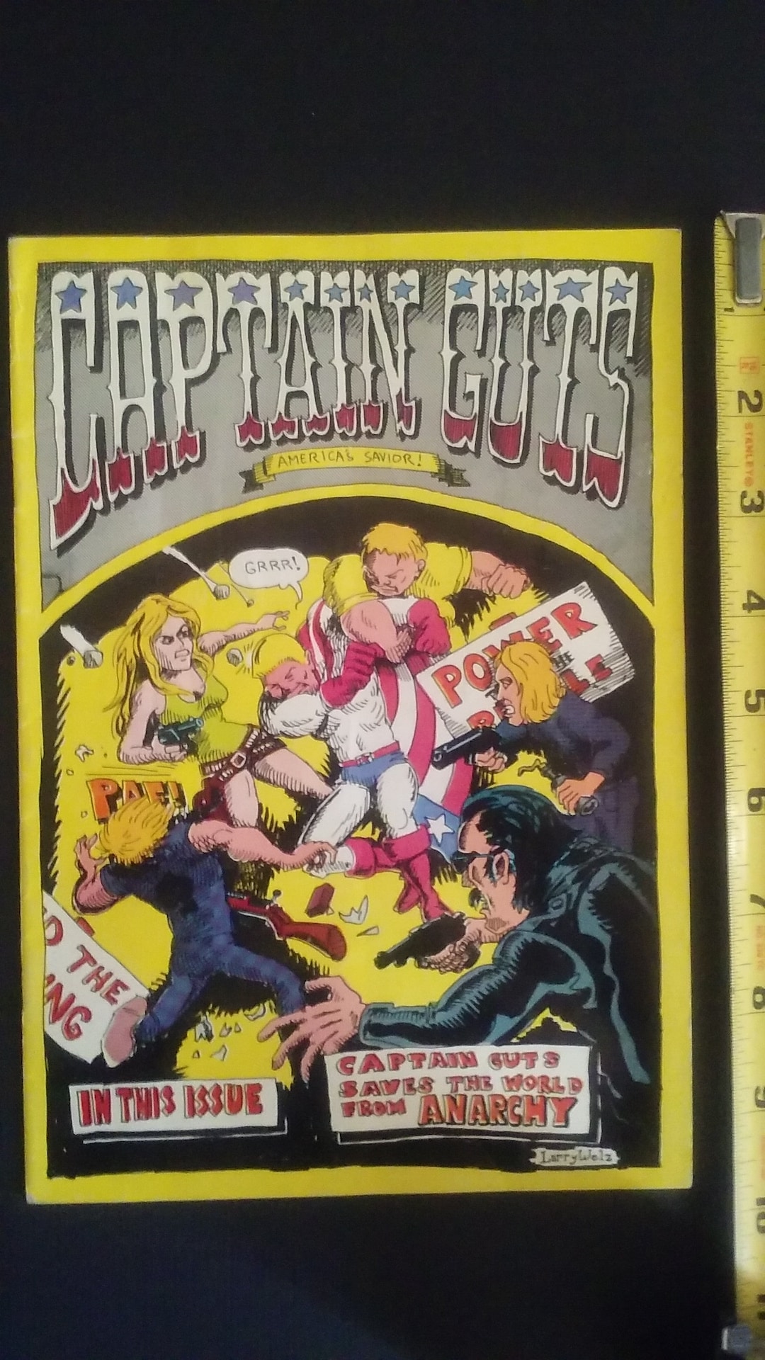 Captain Guts Comics - America's Savior - Etsy