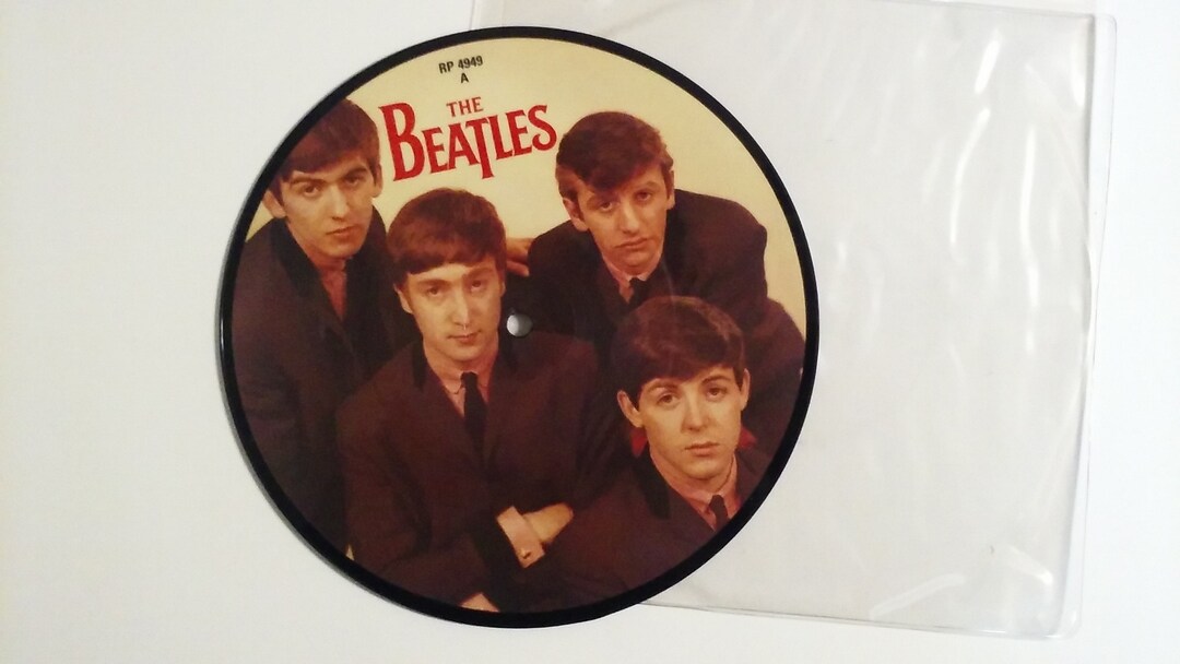 The Beatles, 45 Rpm, A Side, Love Me Do, B Side, PS I Love You, RP 4949 ...
