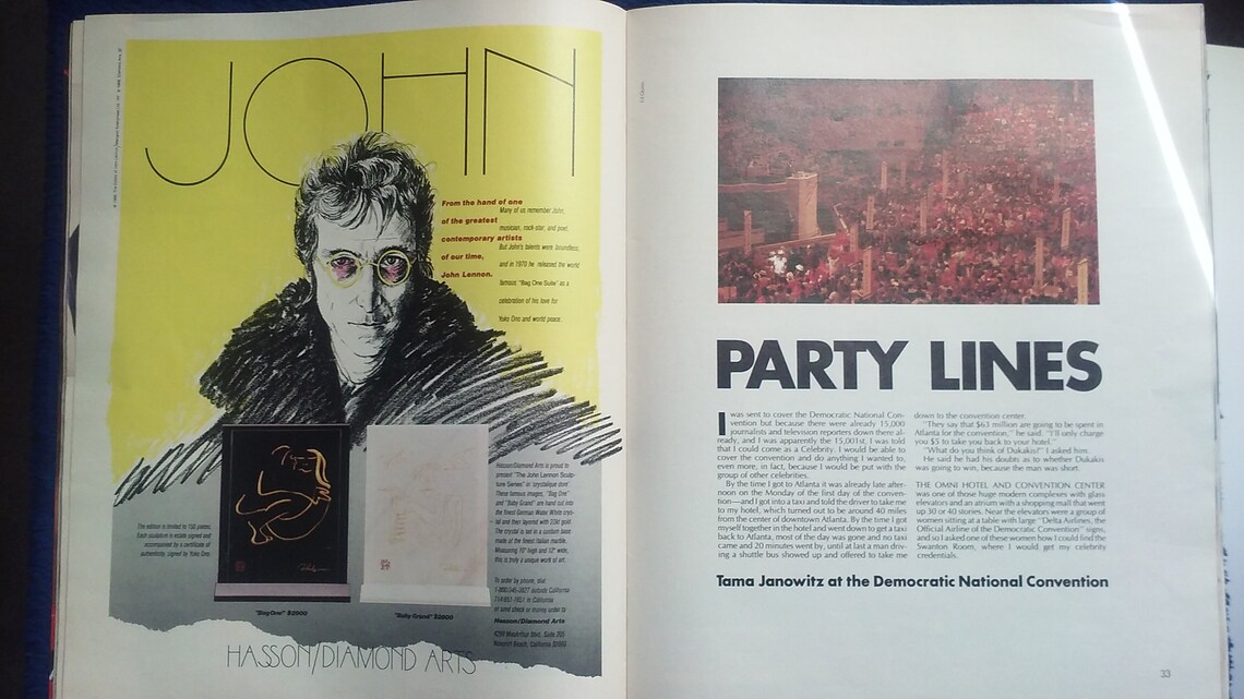 Spin Magazine, Oct 1988, Elvira, Will Smith, John Lennon, Jazzy Jeff ...