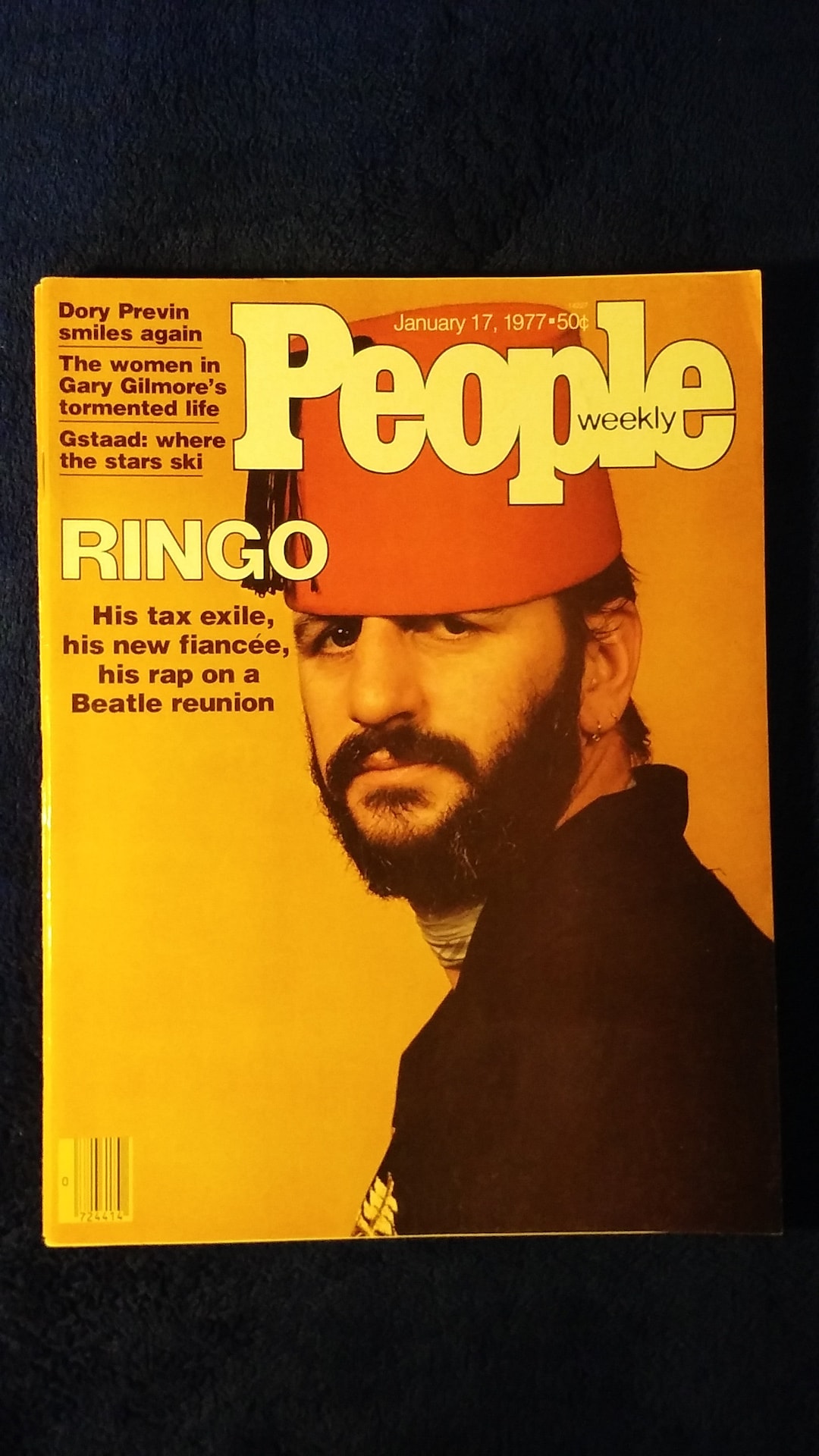 Ringo, People Magazine, January 1977, Stories, Barbara Bach, Tax Exile ...