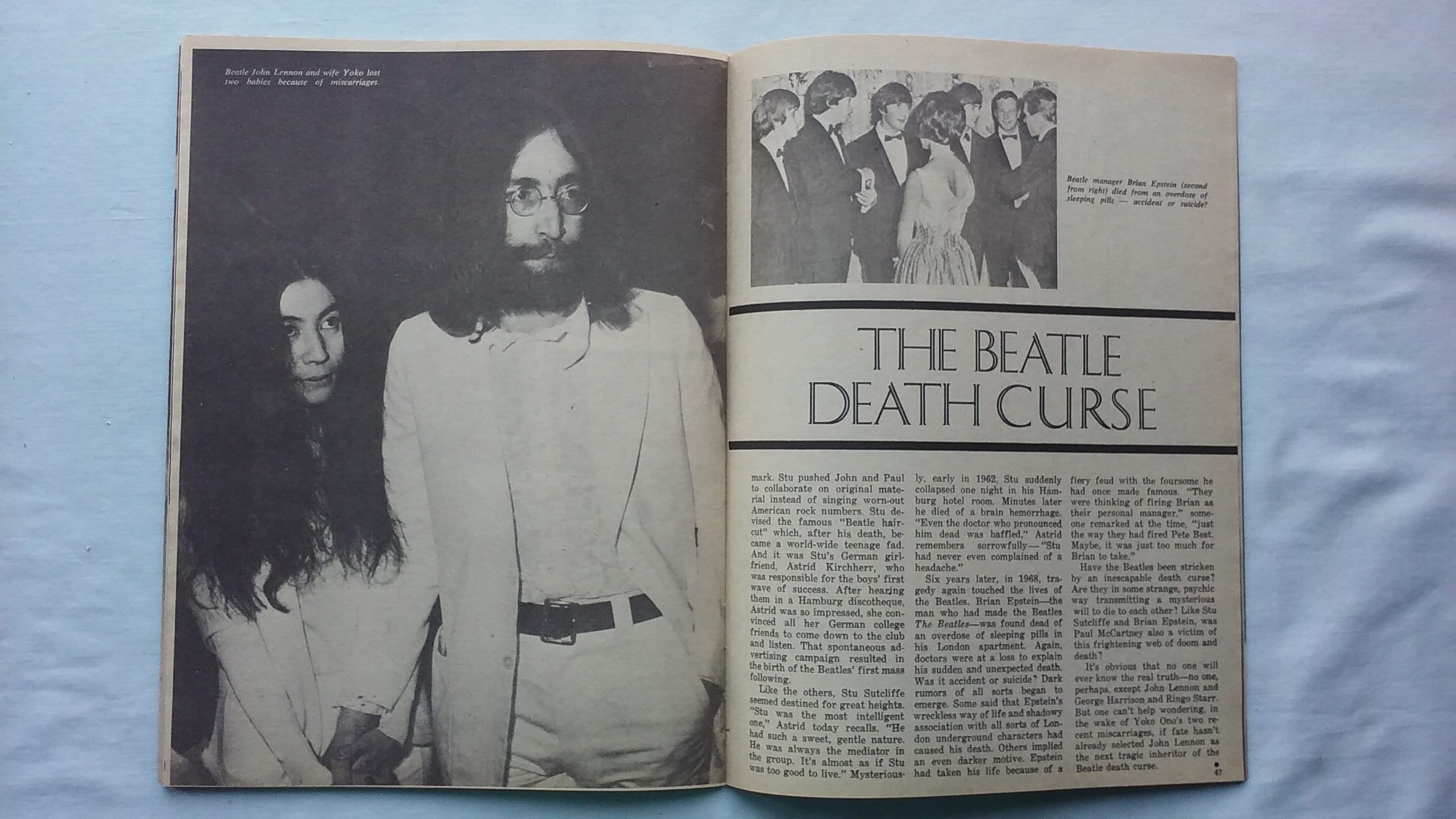 Beatle Memorabilia, Paul Mccartney Dead, the Great Hoax, Limited Print ...