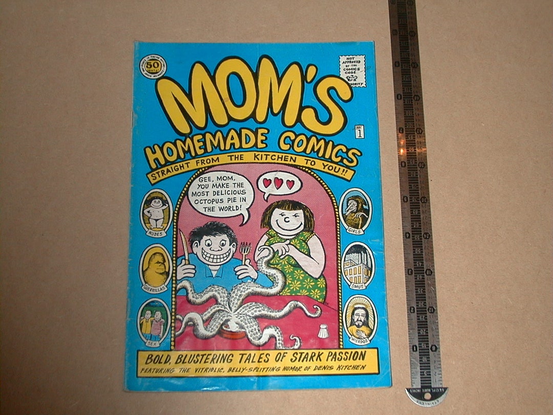 Mom's Homemade Comics, Rare Sixties Comic, - Etsy