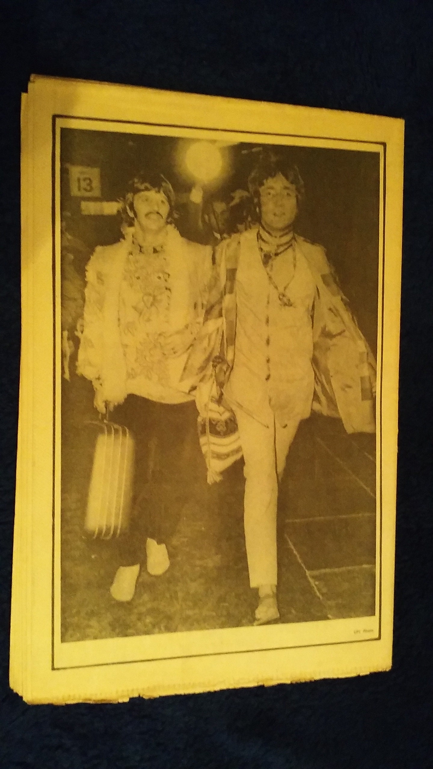 Mick Jagger Paul Mccartney KIMN Beat Sept 23 1967 - Etsy