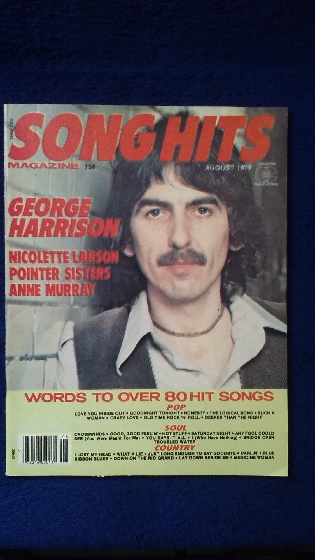 George Harrison, Song Hits Magazine, Aug 1979, Nicollette Larson ...