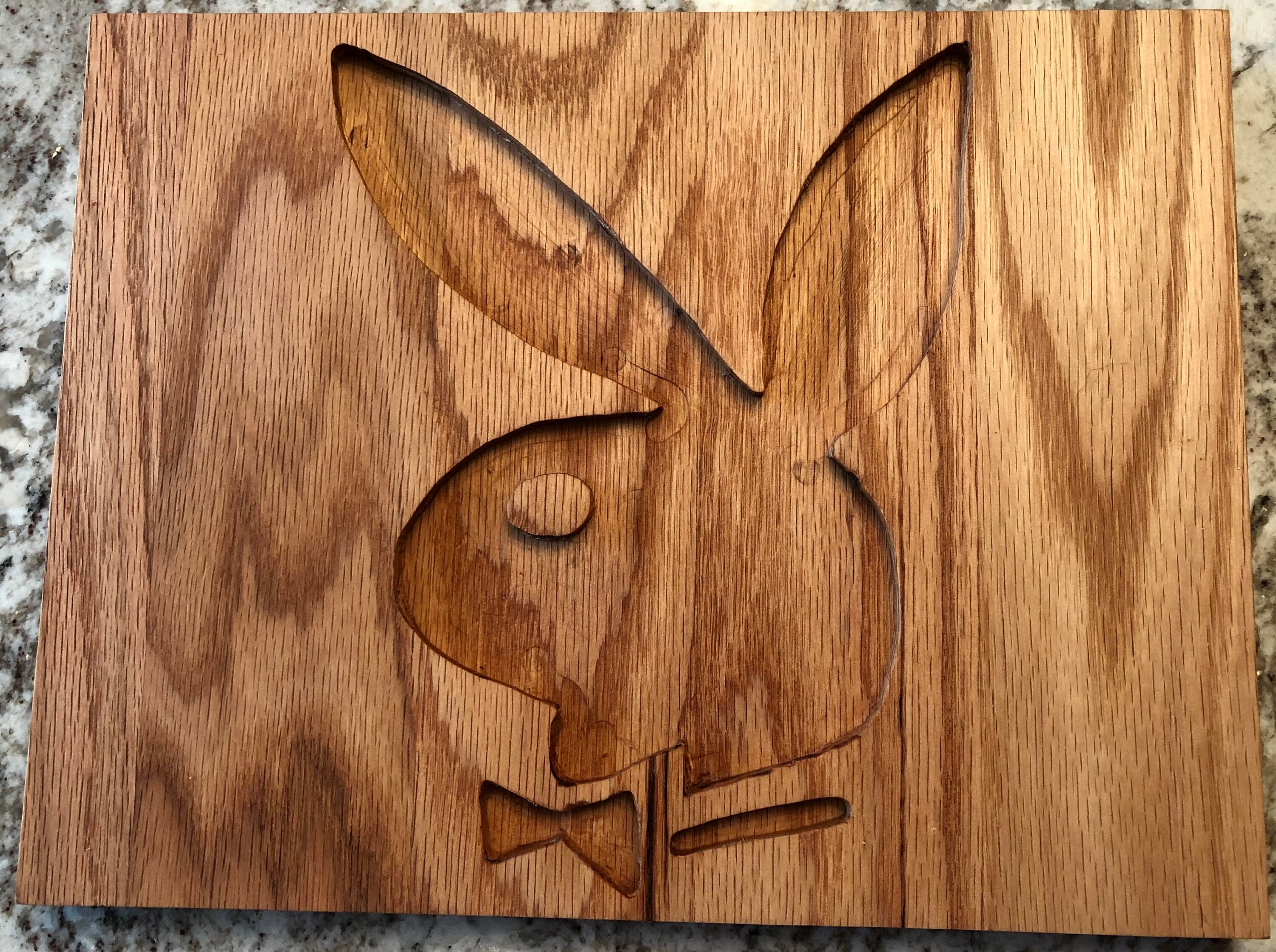 Wooden Playboy Bunny Sign - Etsy