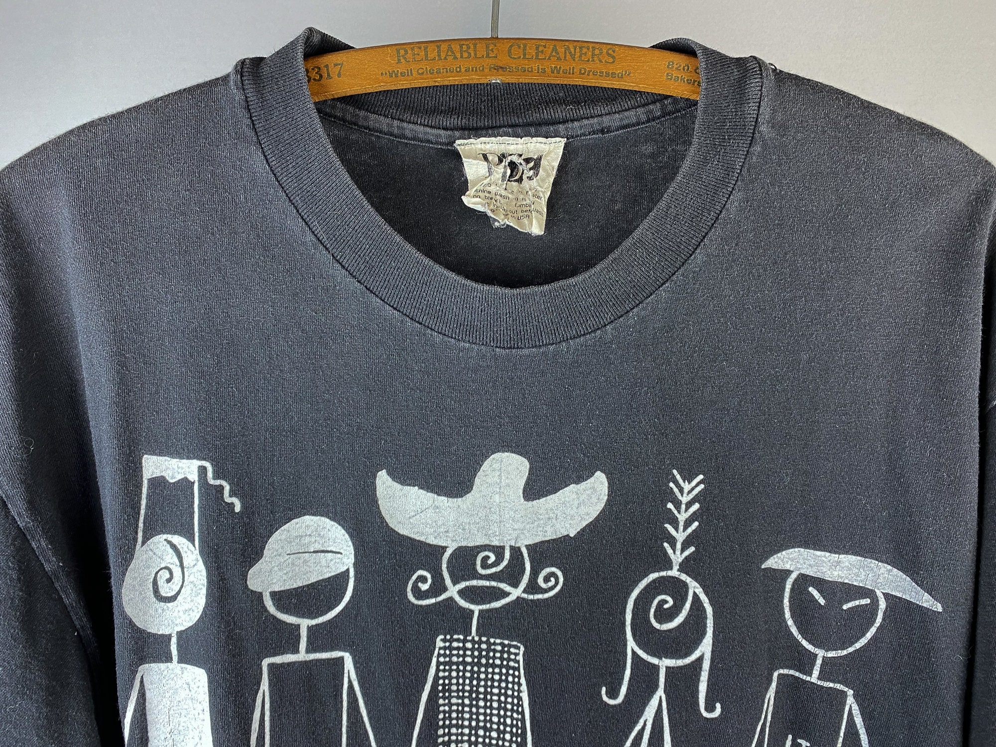 POG Art Diversity Friends T Shirt Vintage 90s Y2k Streetwear Made in ...