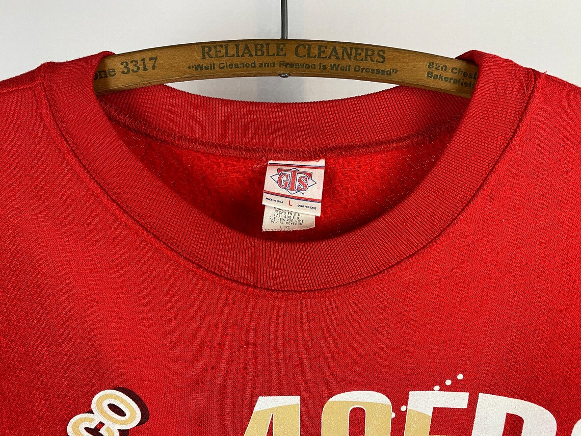 San Francisco 49ers Vintage Crewneck Sweatshirt Made in USA NFL Vintage ...