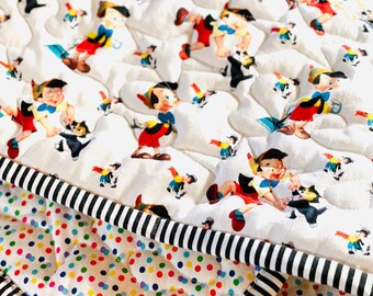 Pinocchio Quilt - Etsy