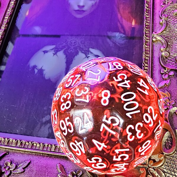 Round Rpg Dice - Etsy