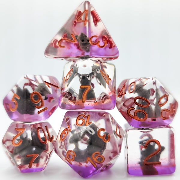 Clear Dice Set - Etsy