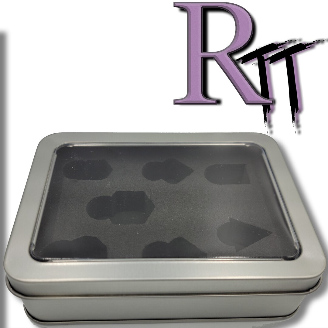 7PCS Metal Tin DND Dice Box Storage Container Organizer Holder - Etsy