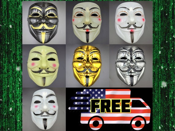 V For Vendetta Vs Real Face