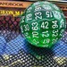 Transparent Green D100 Polyhedral DND Die 100 Sided Dice Dungeons ...