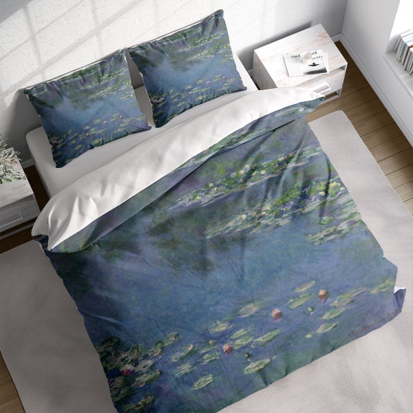 Claude Monet Bedding - Etsy