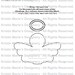 Angel Memorial Ornament SVG/PDF/AI - Digital File Only - Etsy