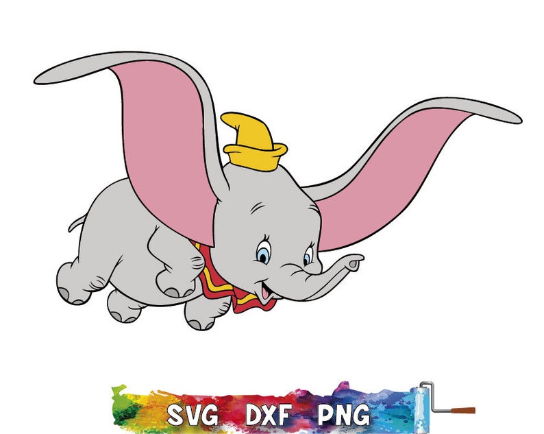 Dumbo svg Dumbo flying svg Dumbo svg Dumbo cut file File | Etsy
