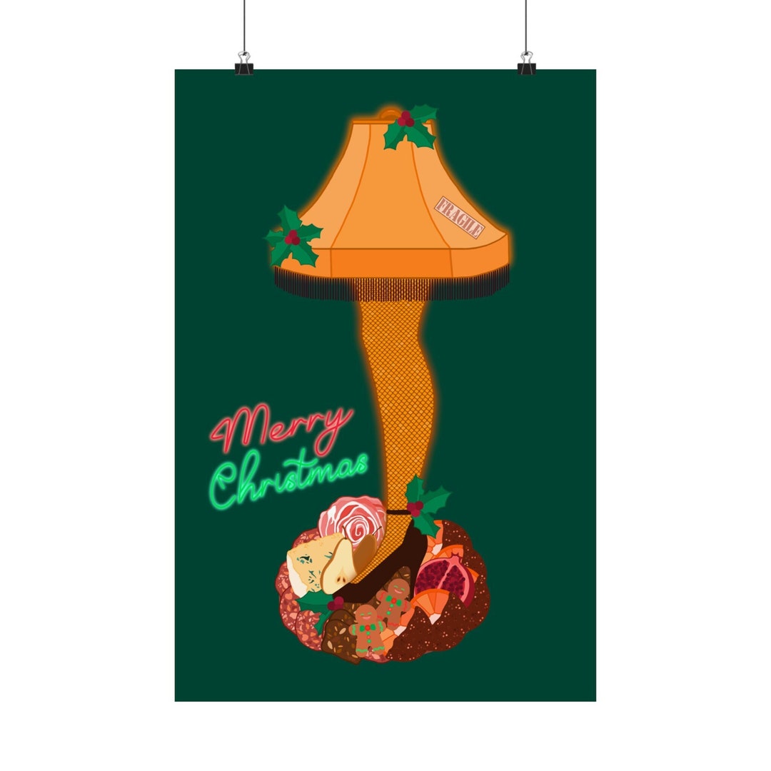 Fragile Lamp A Christmas Story Art Print 8 X 12 Matte Vertical Posters ...