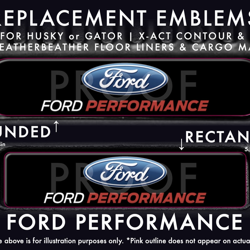 Ford Performance Decal - Etsy