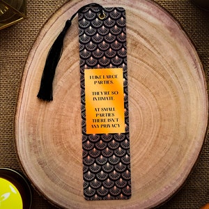 The Great Gatsby Inspired Bookmarks, Art Deco, Handmade Bookmark, Book ...