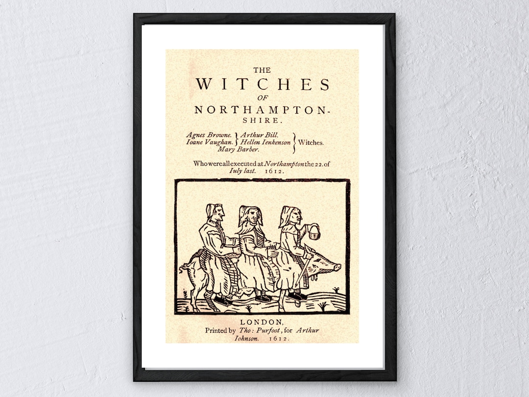 Witch Print | Occult Decor | Witch Decor | Vintage Wall Art ...