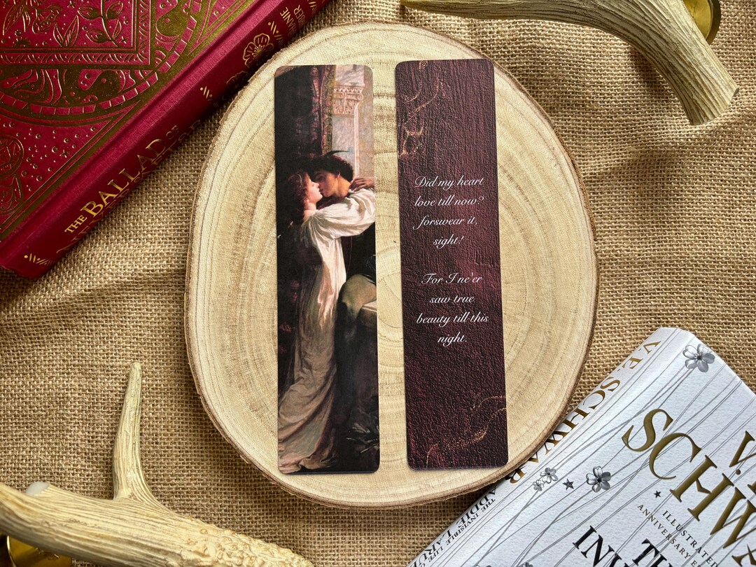 Romeo and Juliet Bookmark, Shakespeare Quote, Classic Art, Classic ...
