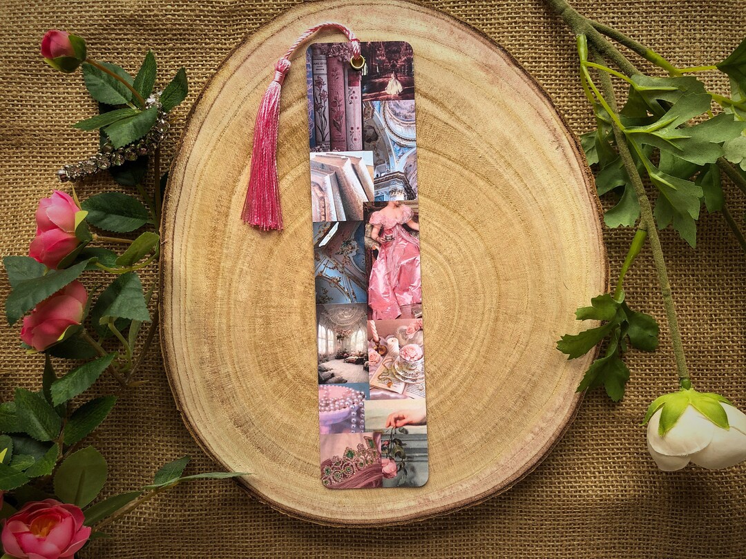 Royal Core Aesthetic Bookmark, Book Lover Gift, Bookworm, Handmade ...