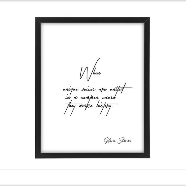 Gloria Steinem Poster - Etsy