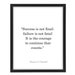 Framed Wall Art "success is Not Final; Failure is Not Fatal: It is the ...