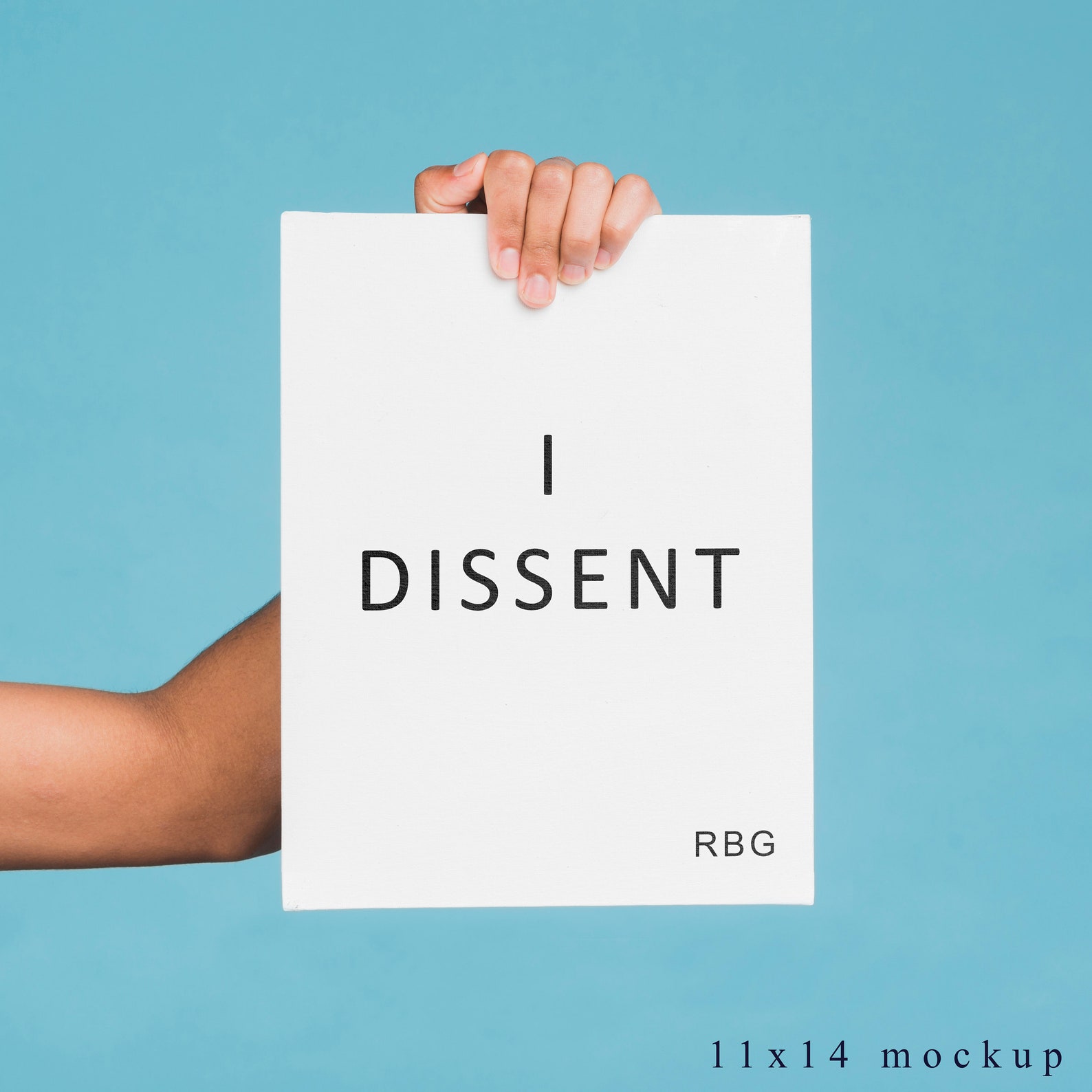 I Dissent Ruth Bader Ginsburg Motivational Quote Print - Etsy