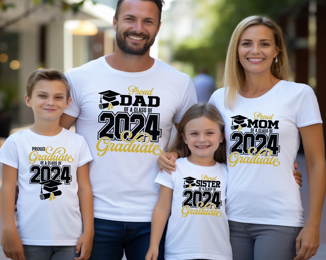 Personalized Graduate 2024 Shirt Class of 2024 Tshirt Senior 2023 ...