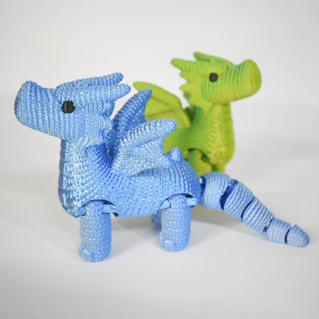 Flexi-friends -- Chain-link Animal Toy -- Collect Them All! - Etsy