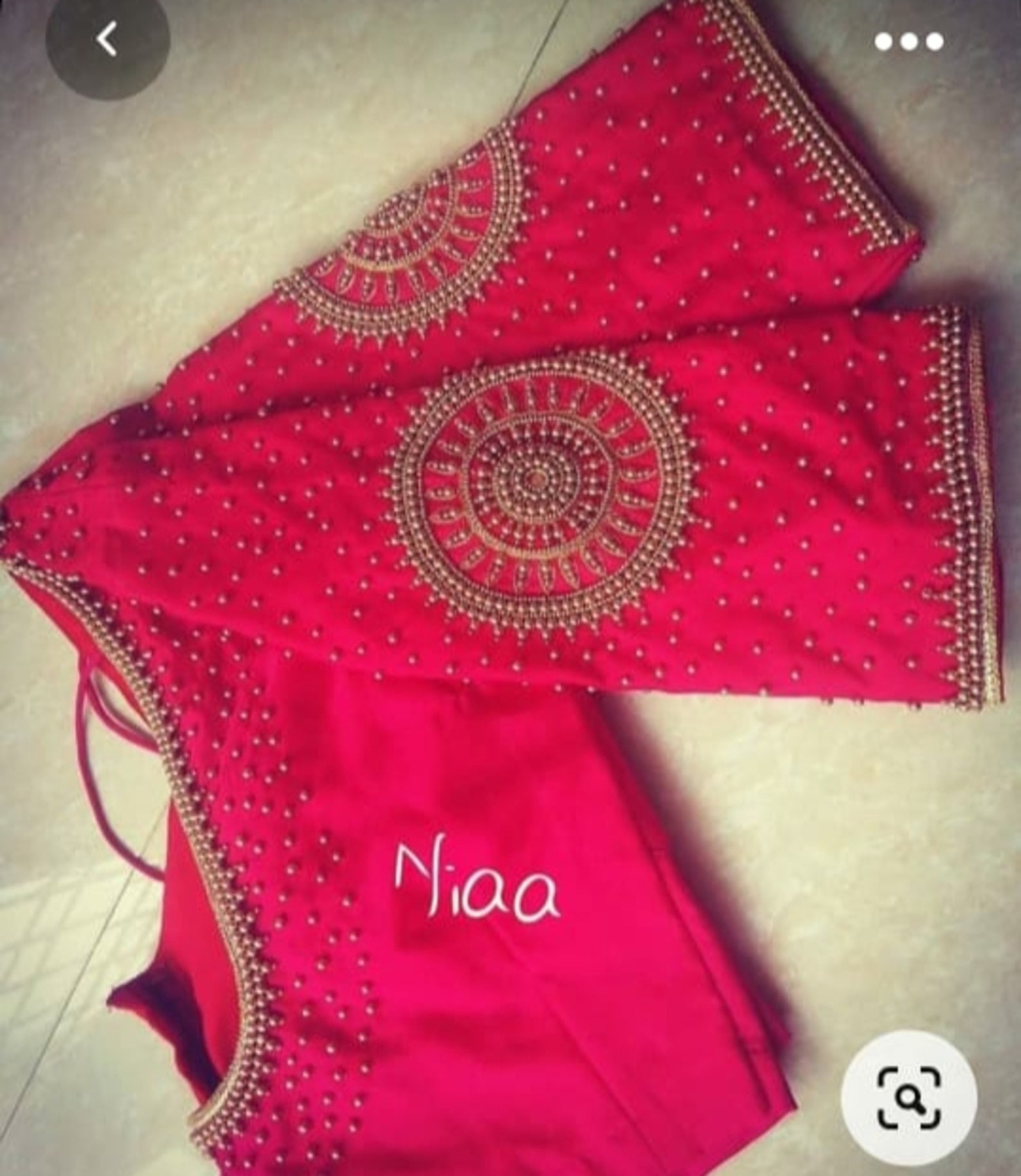 Maggam Work Blouse | Aari Work for Saree | Saree Blouse With Handmade ...