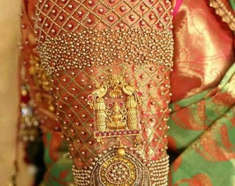 Maggam Work Blouse Aari Work Blouse Saree Blouse Designer Blouse ...