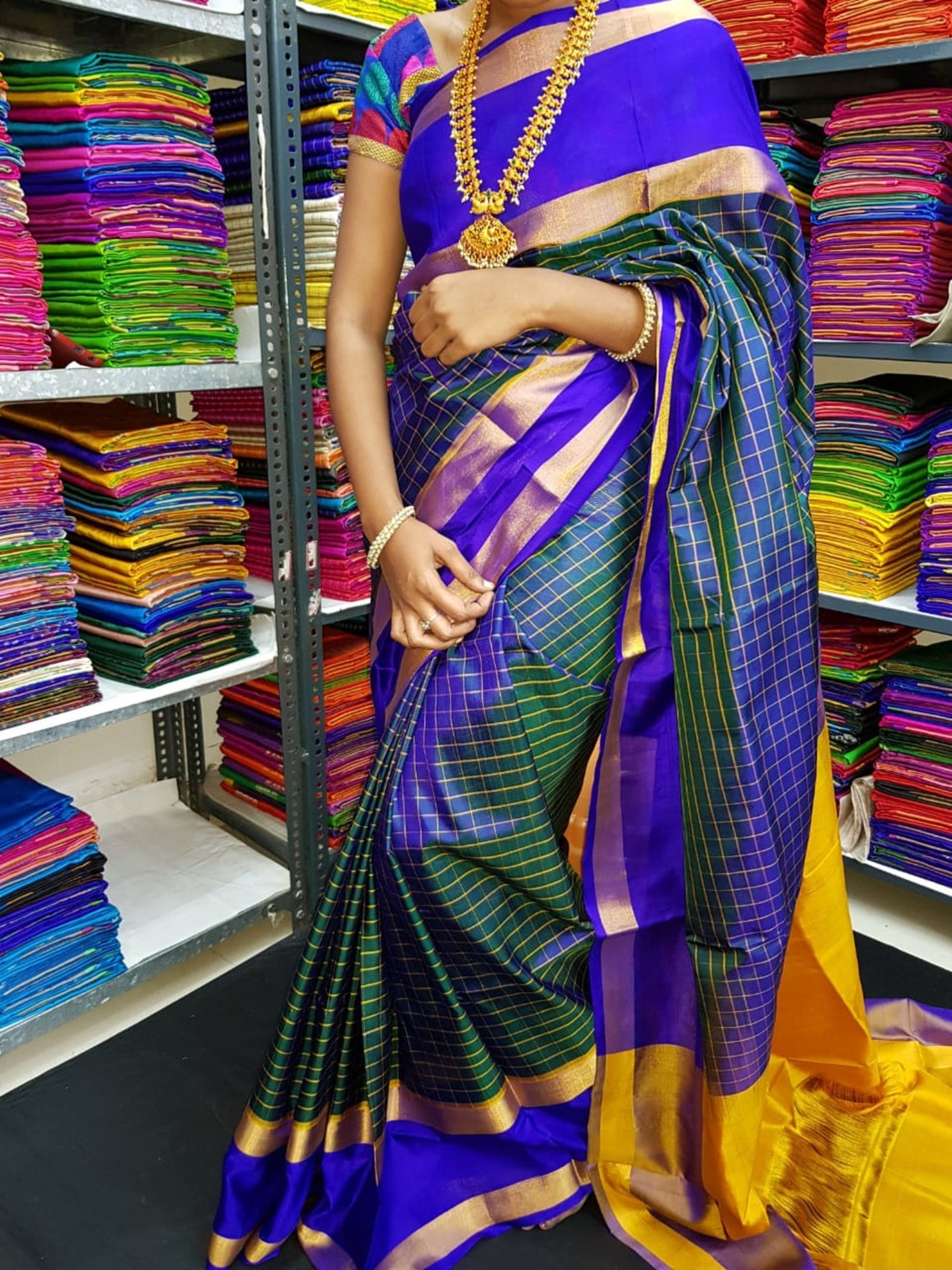 Uppada Silk Saree Uppada Silk Saree With Blouse Soft Silk - Etsy