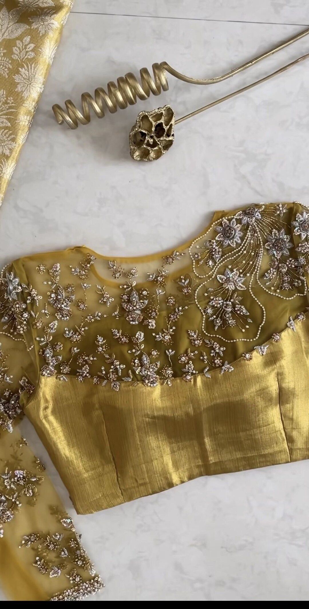 Maggam Work Blouse| Aari Work Blouse| Saree Blouse| Designer Blouse ...