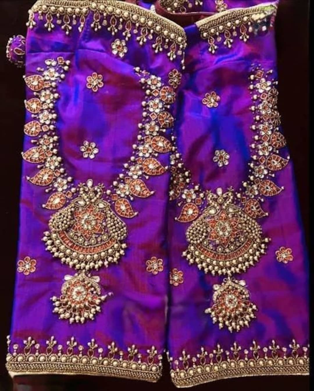 Maggam Work Blouse Aari Work Blouse Saree Blouse Designer Blouse ...
