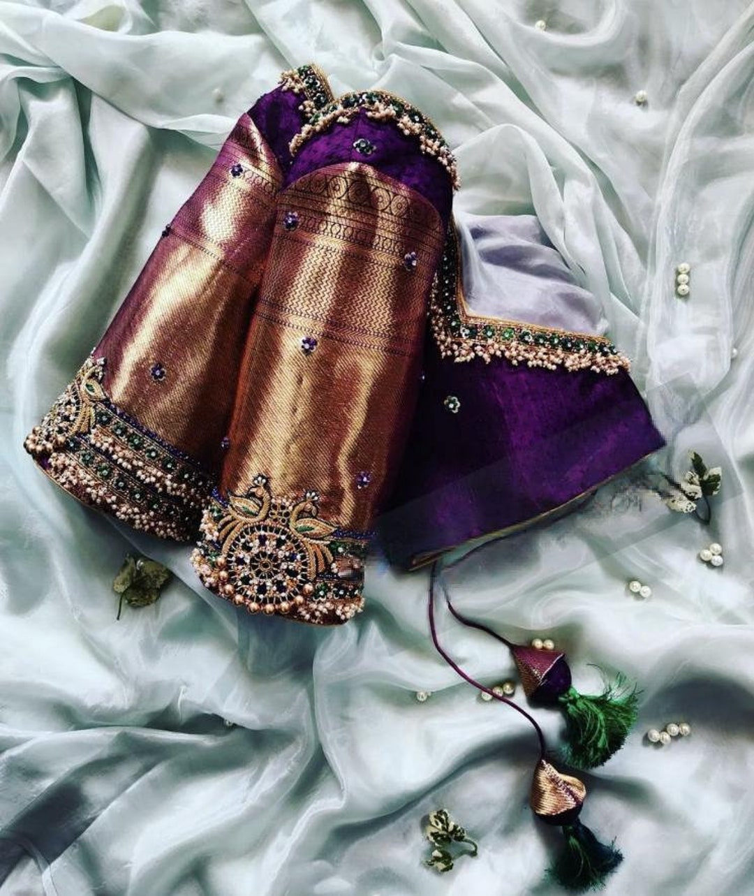 Maggam Work Blouse Aari Work Blouse Saree Blouse Designer Blouse ...