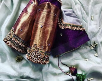 Maggam Work Blouse Aari Work Blouse Saree Blouse Designer Blouse ...