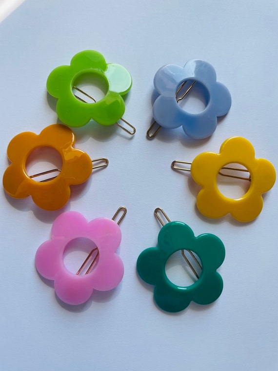 Flower Power Hair Slide Mary Quant Daisy Gifts for Her - Etsy Australia