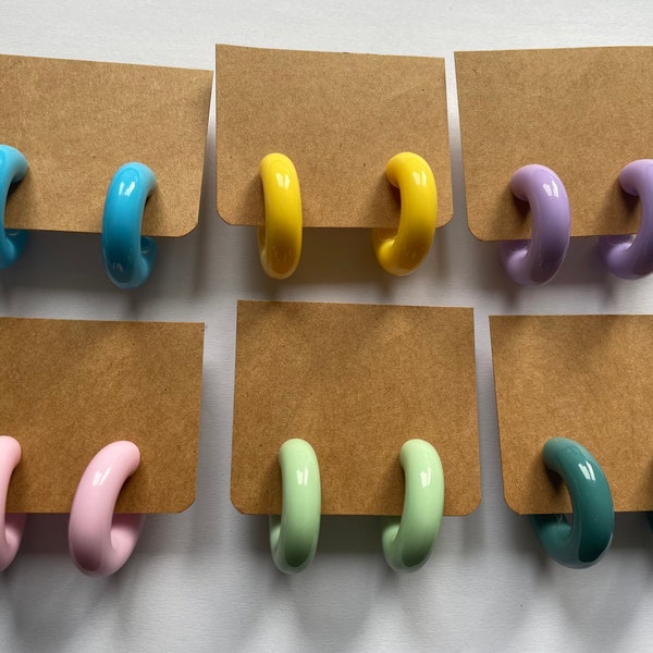 Vintage Mod Earrings - Etsy