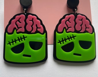 Zombie Earrings - Etsy
