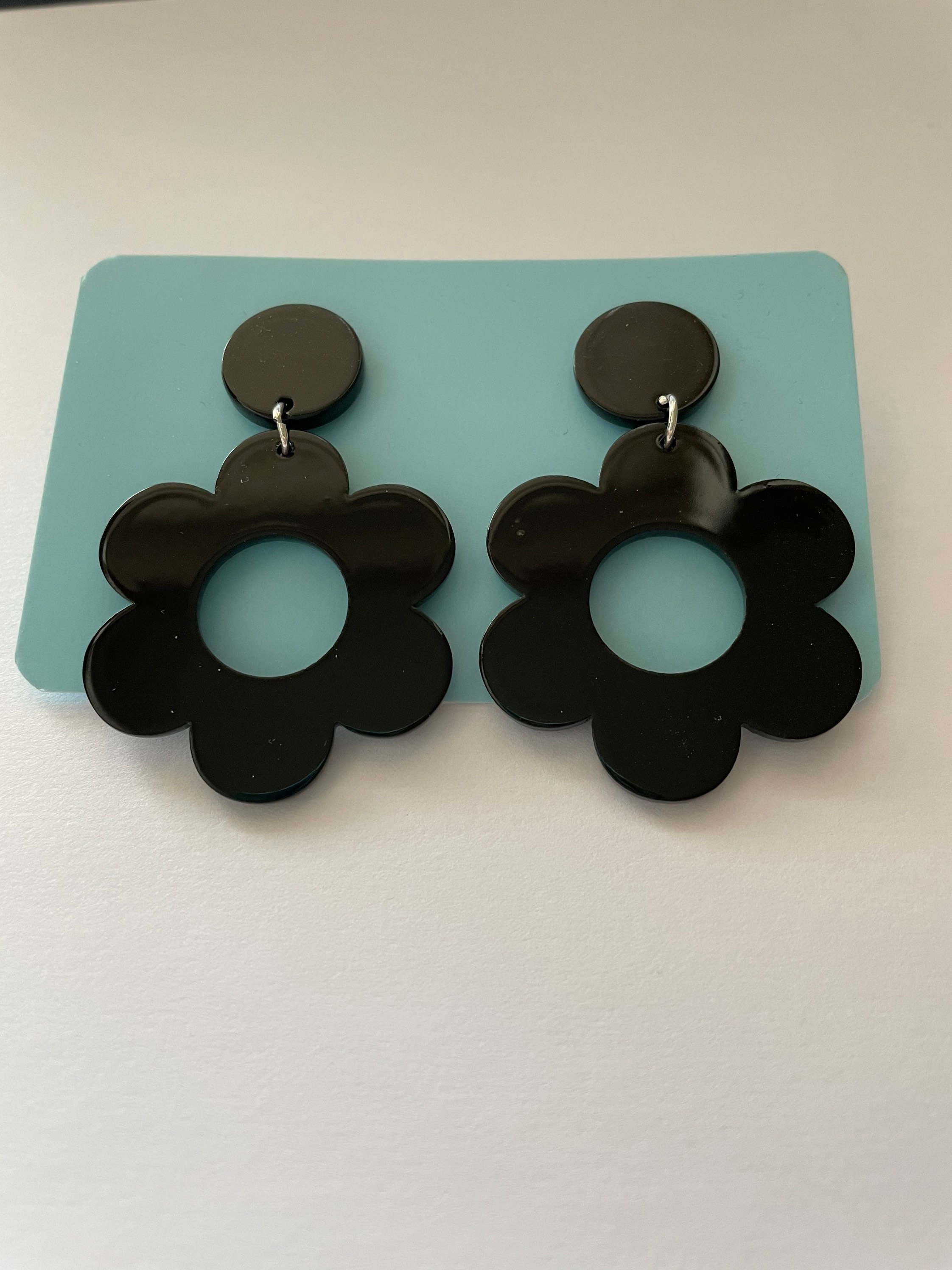 Flower Power Earrings Mary Quant Daisy Gifts for Her Retro | Etsy