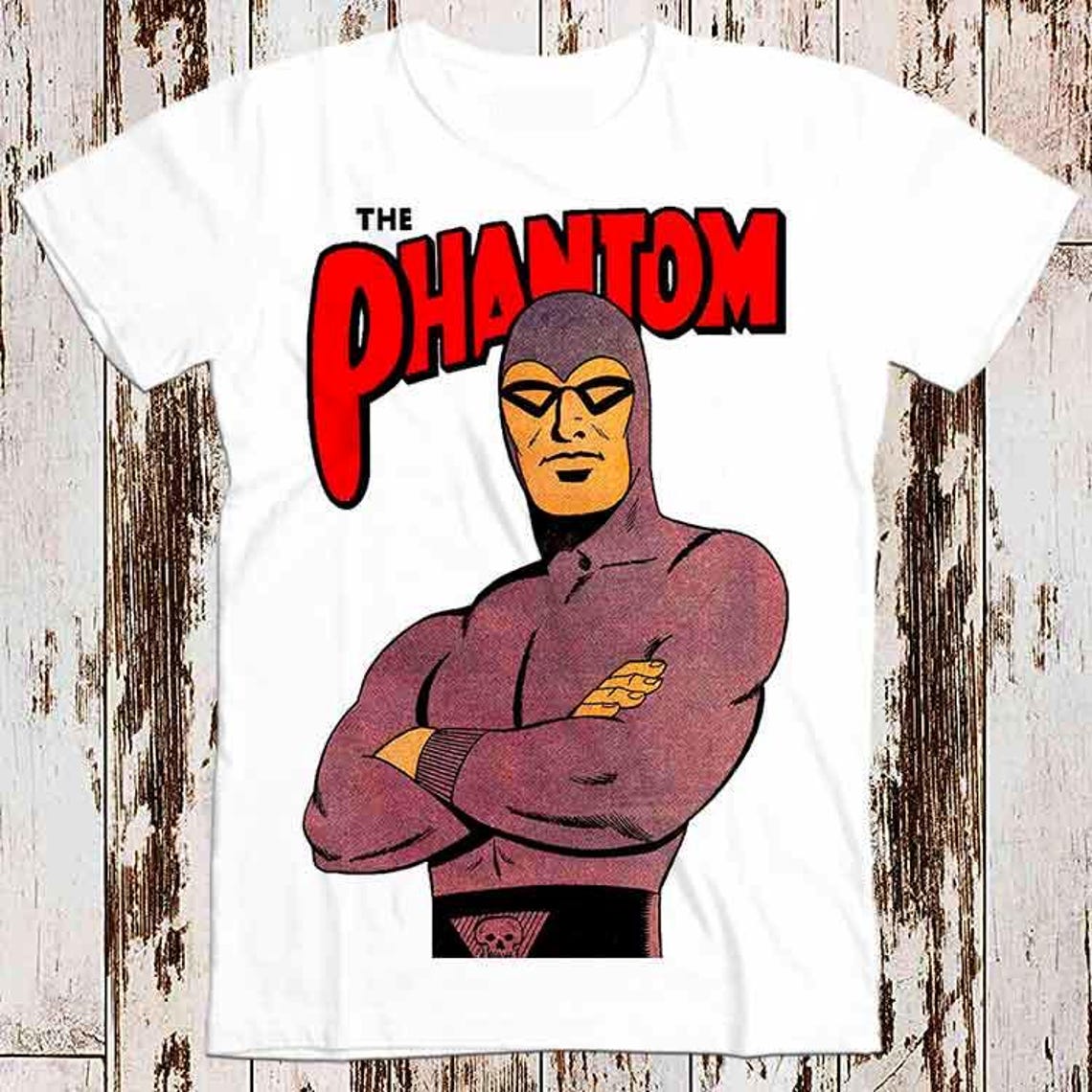 The Phantom Comics Fictional Bangalla Best Seller T Shirt Music Retro ...
