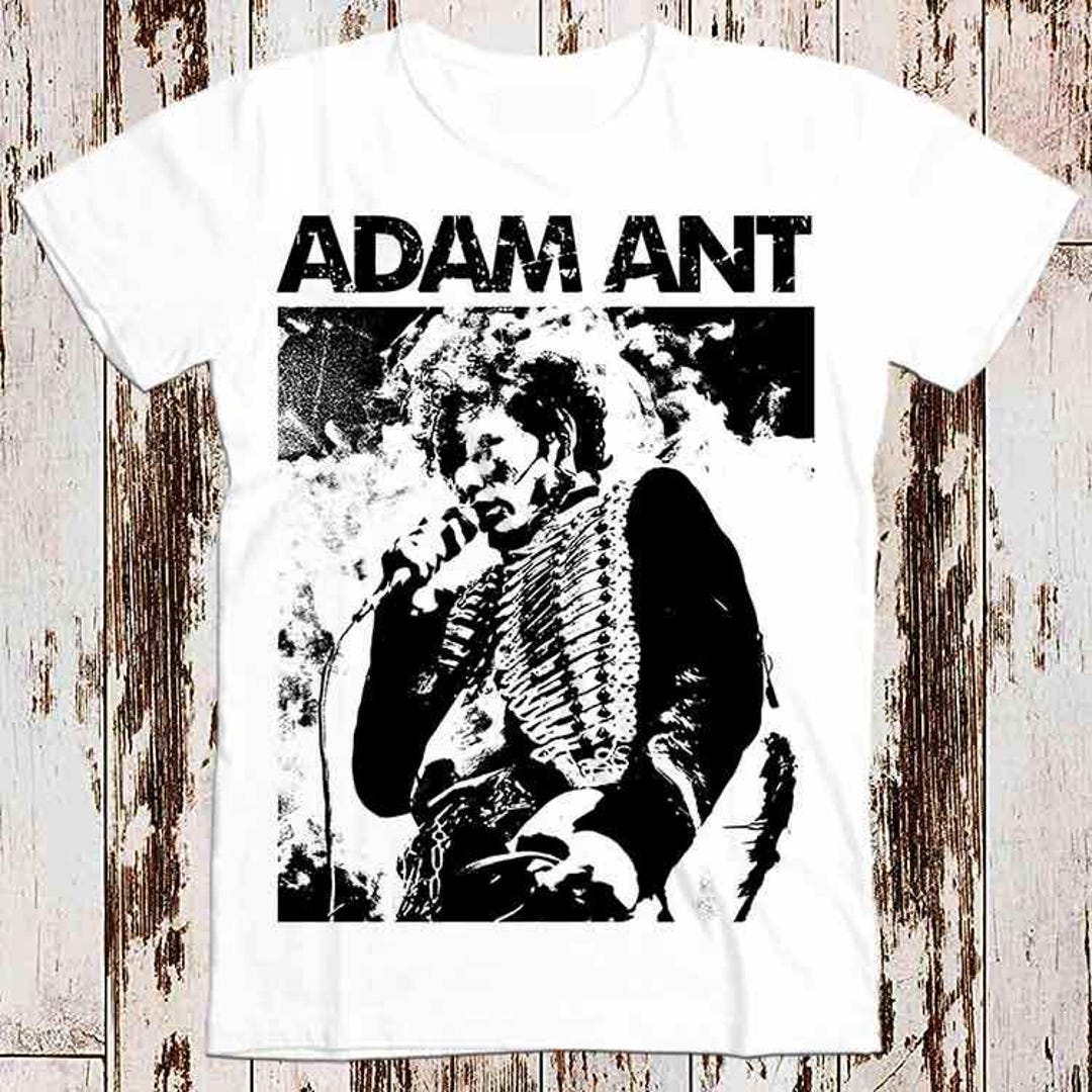 Adam Ant Live Concert Japanese Poster Best Seller T Shirt Music Retro ...