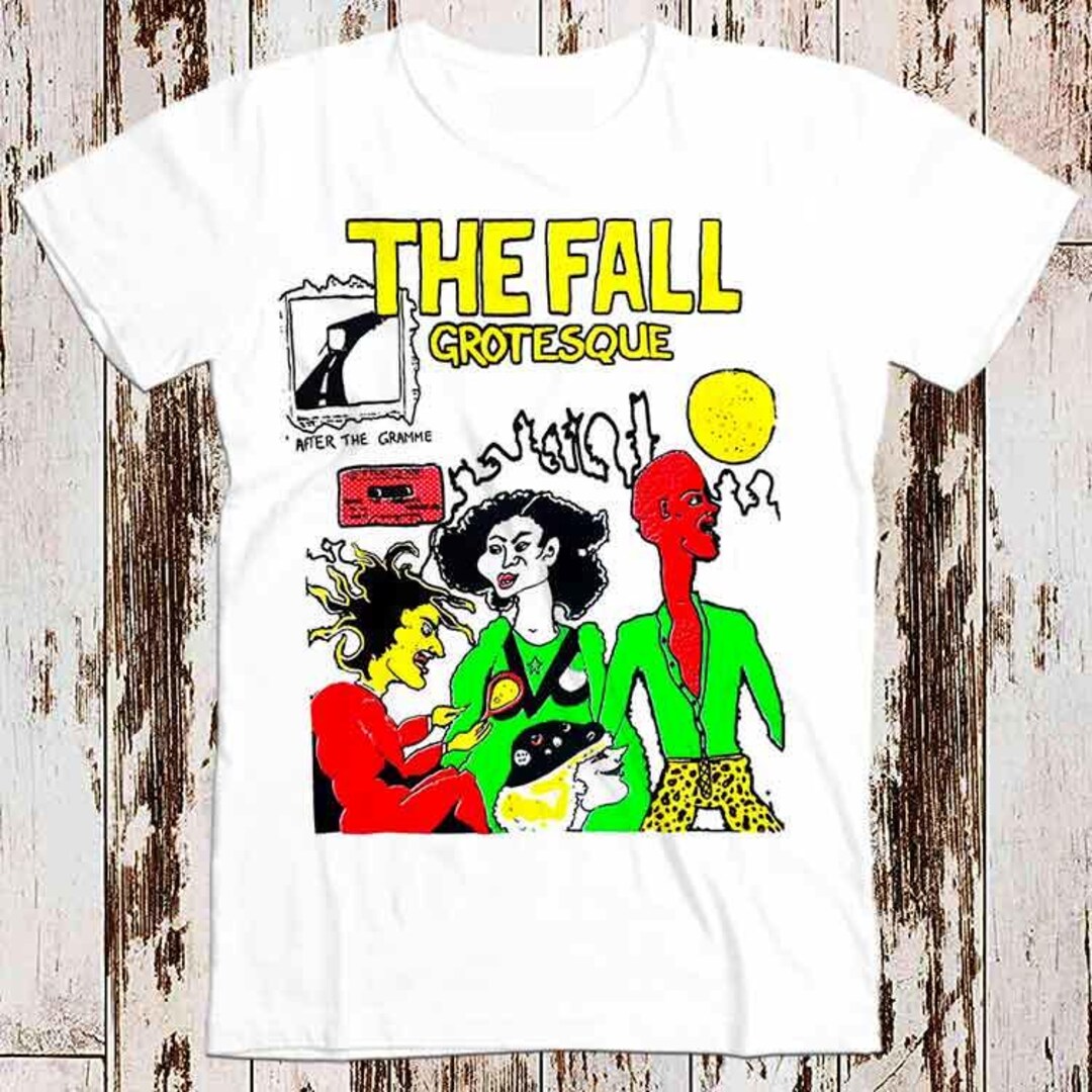 The Fall Music Band 80s Grotesque Punk Best Seller T Shirt Music Retro ...