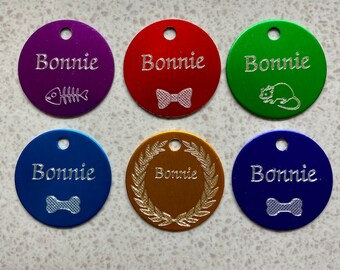 Engraved Dog Tag - Etsy UK